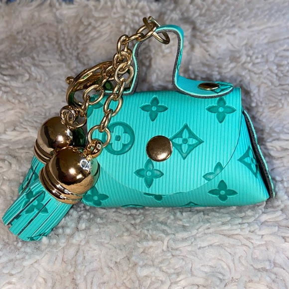 Accessories | Nwot Key Chain Purse With Two Tassels Key Rings Hook For ...